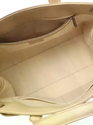 Dior 2000-2026 Medium Leather Normandy Tote Satchel