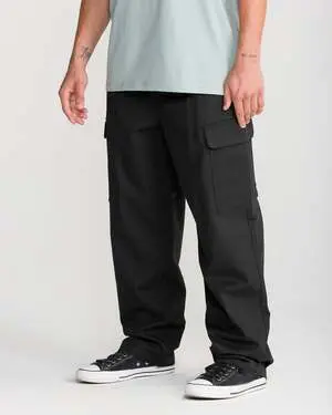Volcom Billow Tapered Elastic Waist Cargo Pants