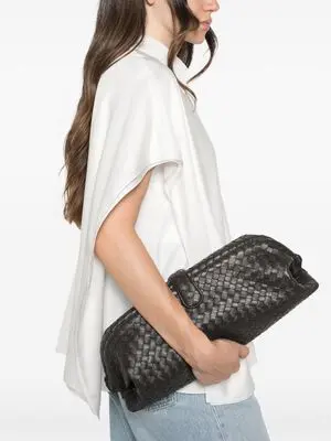 Bottega Veneta Lauren 1979 Leather Clutch
