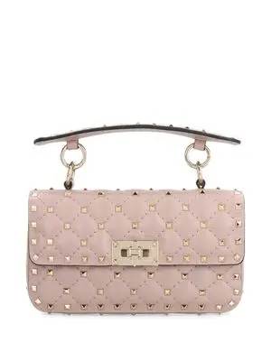 Valentino Garavani Rockstud Spike Small Leather Shoulder Bag - Multicolor