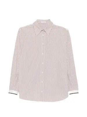 Brunello Cucinelli Cotton Shirt - Multicolor
