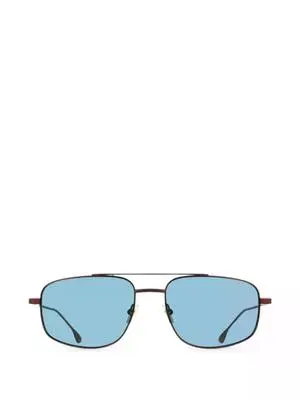 Paul Smith Purley Rectangle-frame Sunglasses - Red