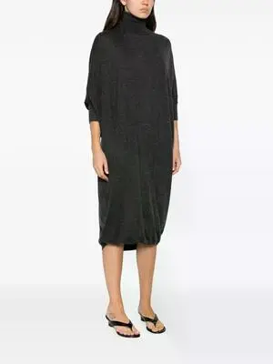 PETAR PETROV Roll-neck Midi Dress