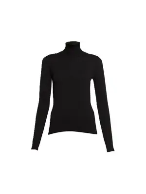 Gabriela Hearst Costa Knit Turtleneck - Black