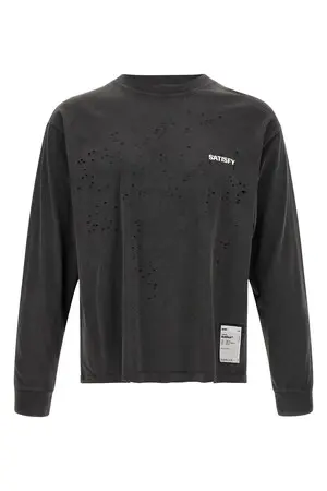 Satisfy 'mothtech' T-shirt Black