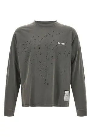 Satisfy Mothtech' T-shirt - Gray