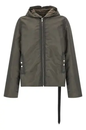 Rick Owens Gimp Zipfront' Jacket - Gray