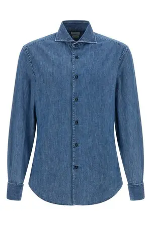Brunello Cucinelli Denim Shirt - Blue