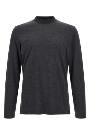 Brunello Cucinelli Cotton Jersey T-shirt - Gray