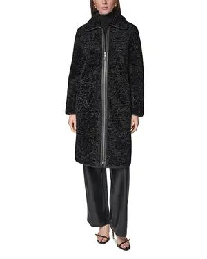Dkny Walker Faux Fur Coat
