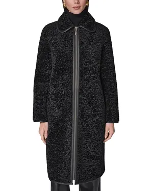 Dkny Walker Faux Fur Coat