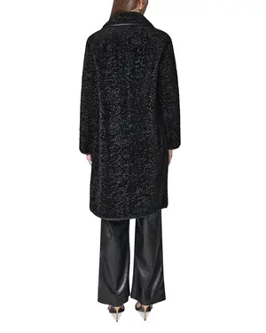 Dkny Walker Faux Fur Coat