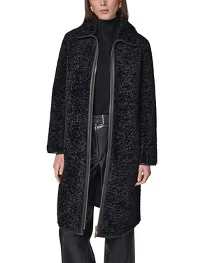 Dkny Walker Faux Fur Coat