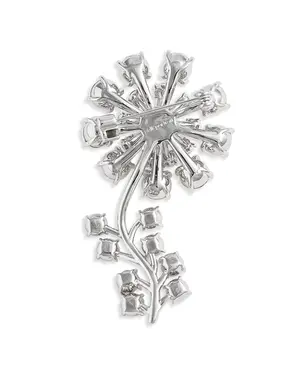 SELF-PORTRAIT Crystal Flower Pin