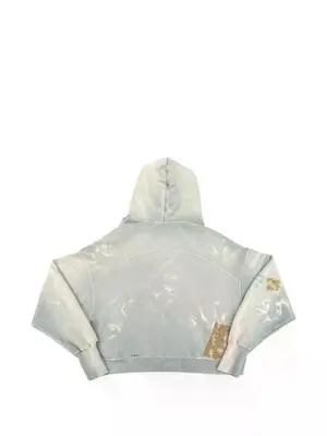 SEKRIT Compliments Graphic-print Zip-up Hoodie