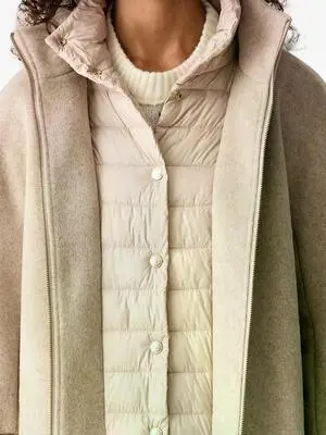 JOOP! Layered Zip-up Coat - Neutrals