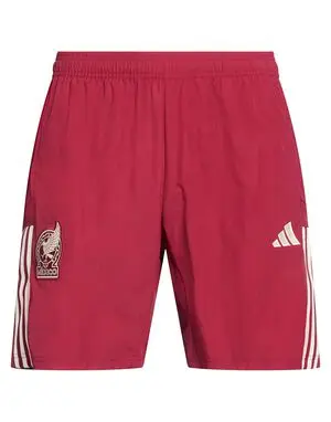 Adidas Shorts & Bermuda Shorts Burgundy Size Recycled Polyamide