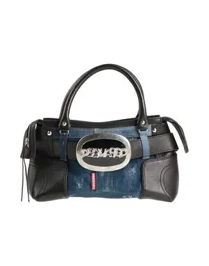 Dsquared2 Handbag Textile Fibers, Leather