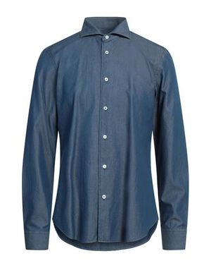 Fedeli Shirt Size Cotton - Navy