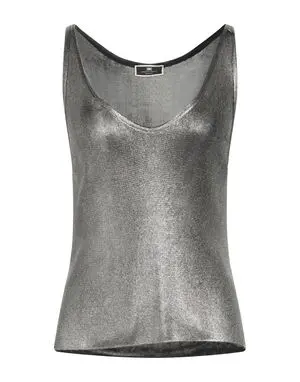 Elisabetta Franchi Top Size Viscose - Grey