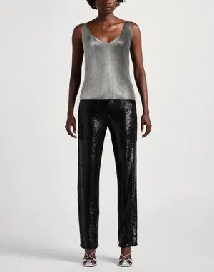 Elisabetta Franchi Top Size Viscose - Grey
