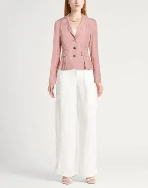Malìparmi Blazer Antique Rose Size Polyester