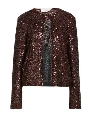 COMPAGNIA ITALIANA Jacket Size Polyester, Elastane