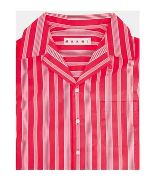 Marni Striped Short-sleeve Shirt
