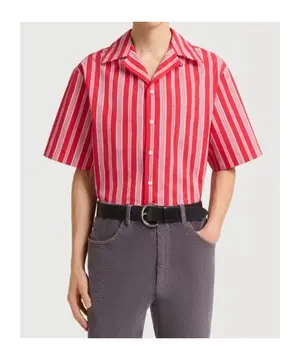 Marni Striped Short-sleeve Shirt