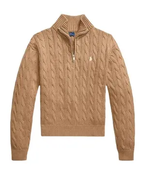 Polo Ralph Lauren Cable-knit Zip Sweater - No