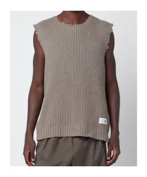 MAISON MARGIELA Crew-neck Knit Vest
