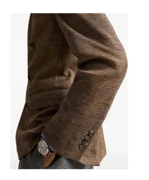 Polo Ralph Lauren Polo Soft Double-breasted Check Jacket