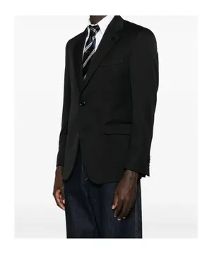 LARDINI Single-breasted Notched-lapels Blazer