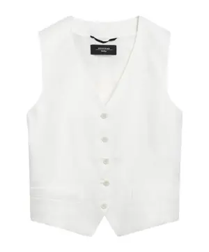 Max Mara Button-front Vest - No