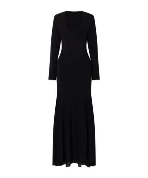 SIR. Paneled Stretch-knit Dress