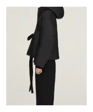Y3 Belted Hooded Down Jacket