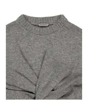 Balenciaga Long-sleeve Crew-neck Sweater
