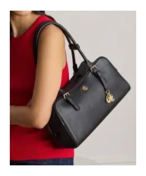 Ralph Lauren Marcy Zipped Shoulder Bag