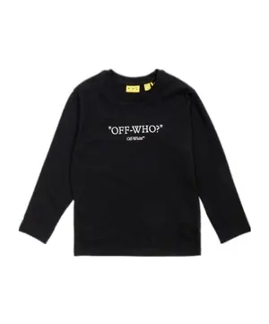 Off-White Multilogo Long-sleeve T-shirt - Black