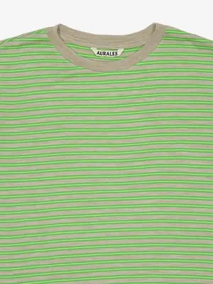 Auralee Striped Long-sleeve T-shirt