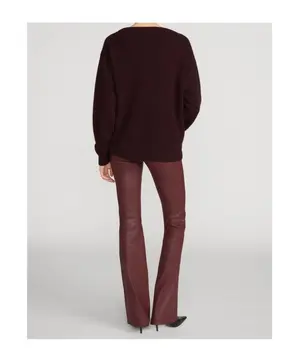 FRAME The Cashmere Relaxed V Sweater