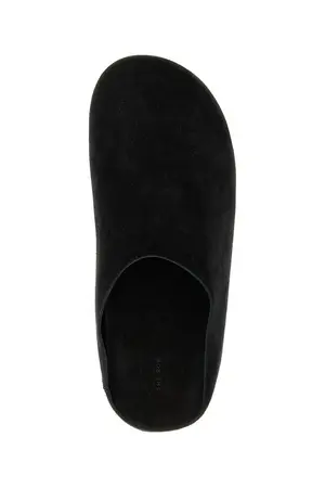 THE ROW Hudson Suede Slides