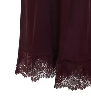 Rixo Lace-trimmed Skirt