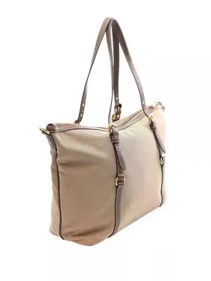 Prada 2010-2026 Canvas Canapa Logo Satchel