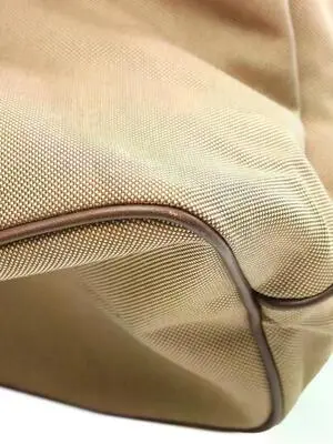Prada 2010-2026 Canvas Canapa Logo Satchel