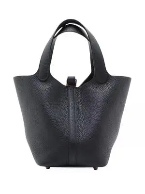 Hermès 2025 Clemence Picotin Lock 18 Handbag - Blue
