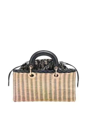 Dior 2000-2026 Medium Wicker Lady D Joy Satchel