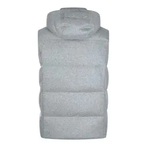 Eleventy Hooded Quilted Gilet