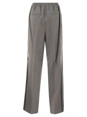 Sportmax Spxaceri Pure Virgin Wool Drawstring Trousers
