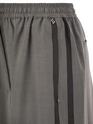 Sportmax Spxaceri Pure Virgin Wool Drawstring Trousers